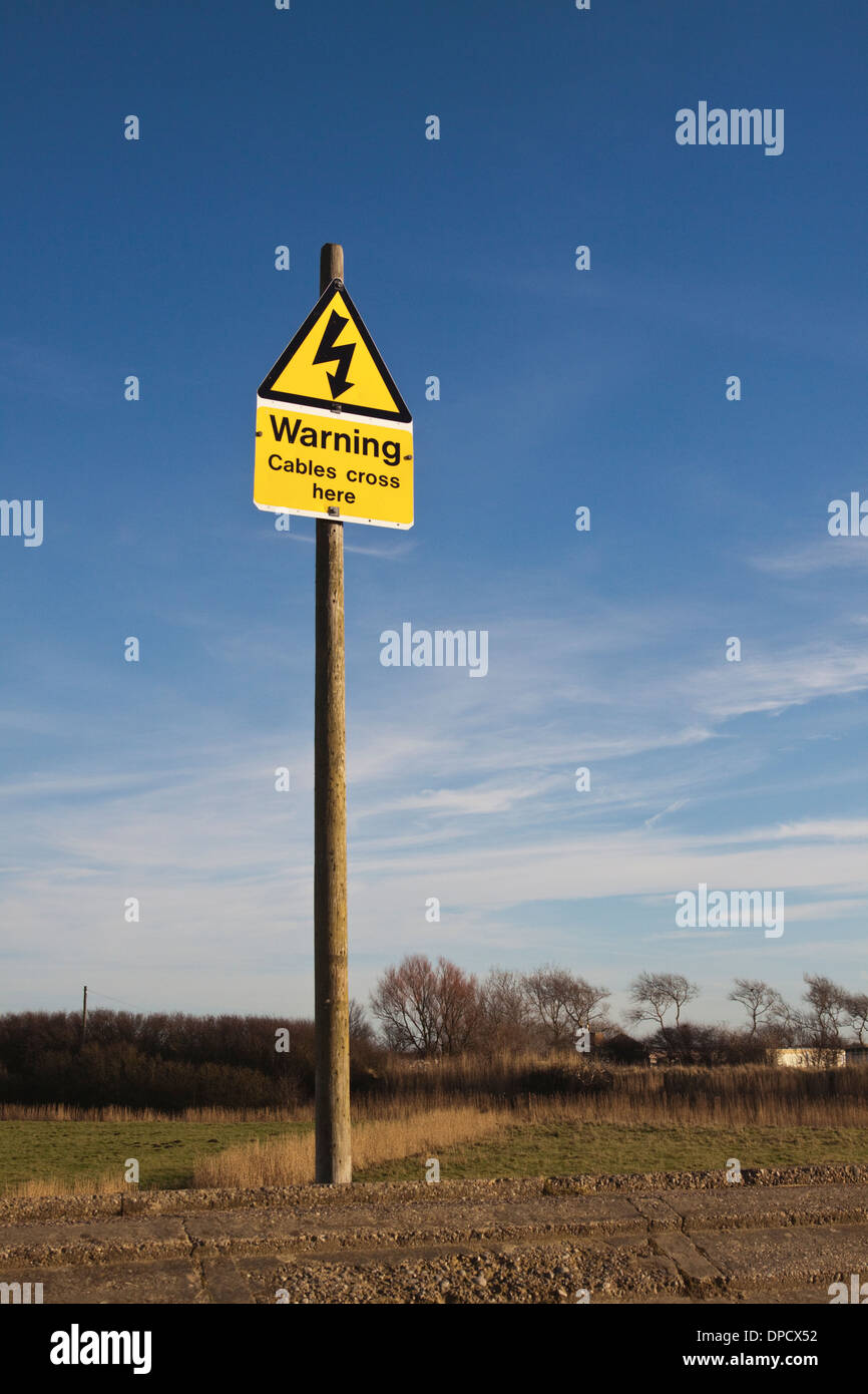 Black warning sign hi-res stock photography and images - Alamy