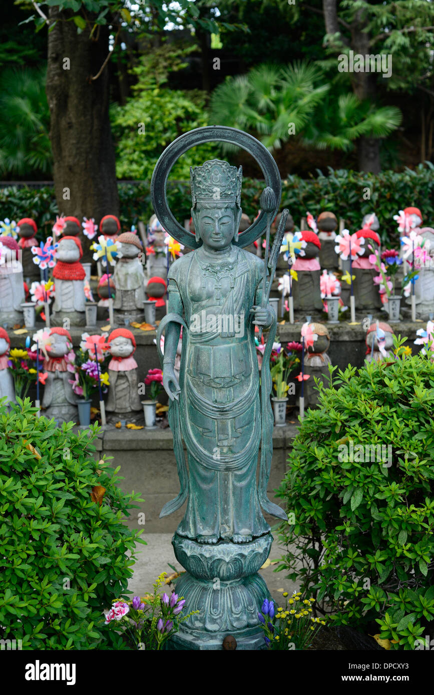jizo statue statues zozoji Bodhisattva grief grieving memorial ...