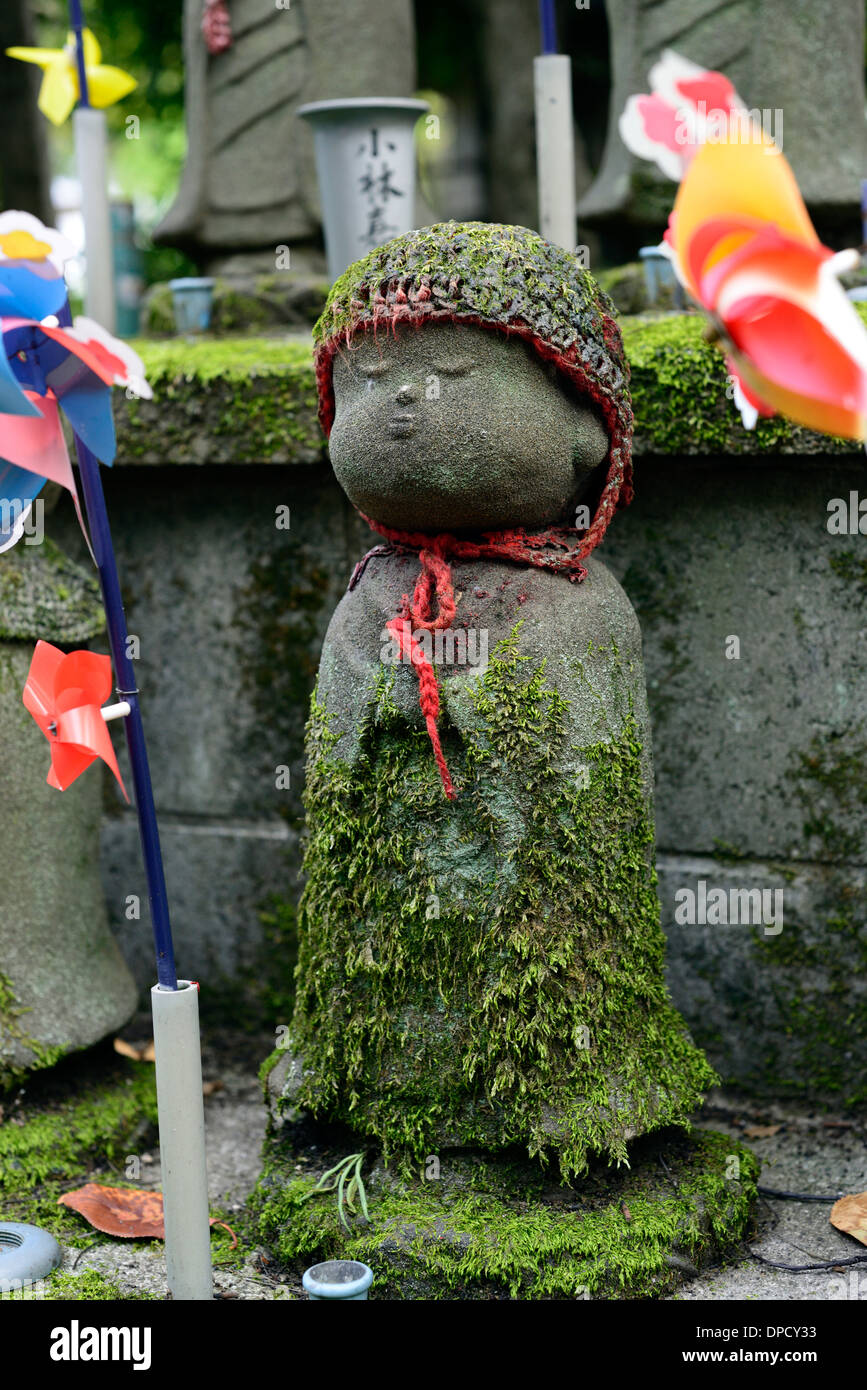 jizo statue statues zozoji Bodhisattva grief grieving memorial ...