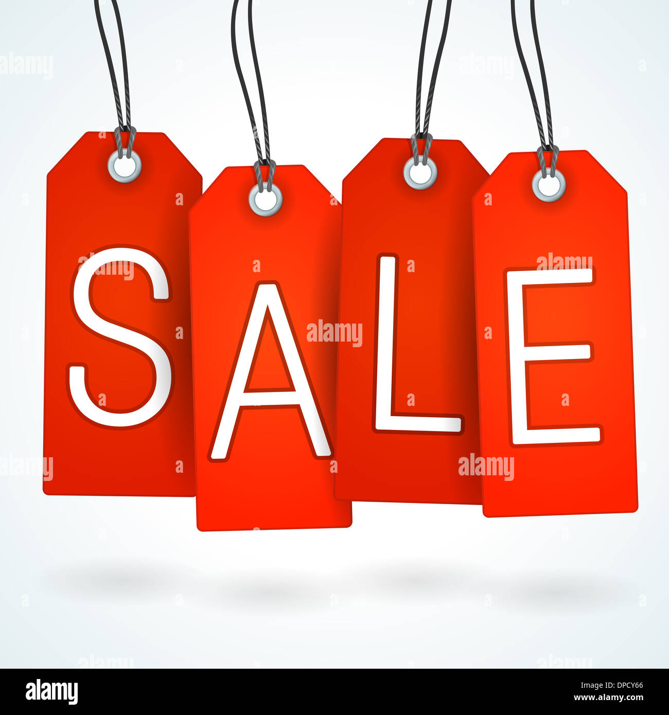 Red Sale Label Set Stock Photo - Alamy