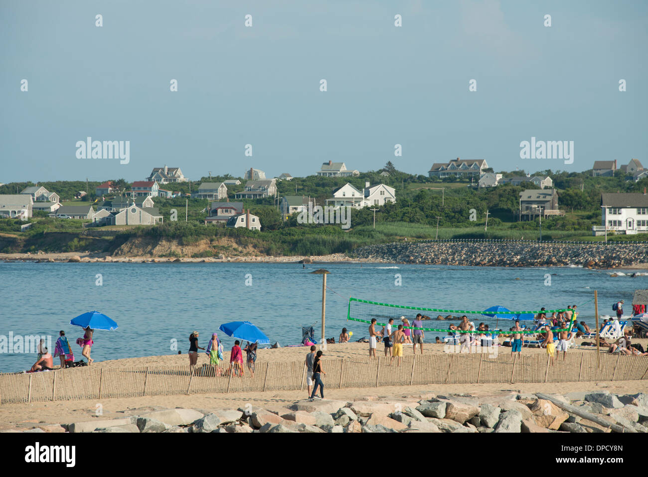 Rhode Island, Block Island, Old Harbor Stock Photo - Alamy