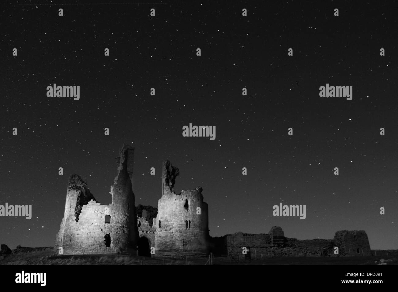 A gloomy night at the Castle Stock Photo - Alamy