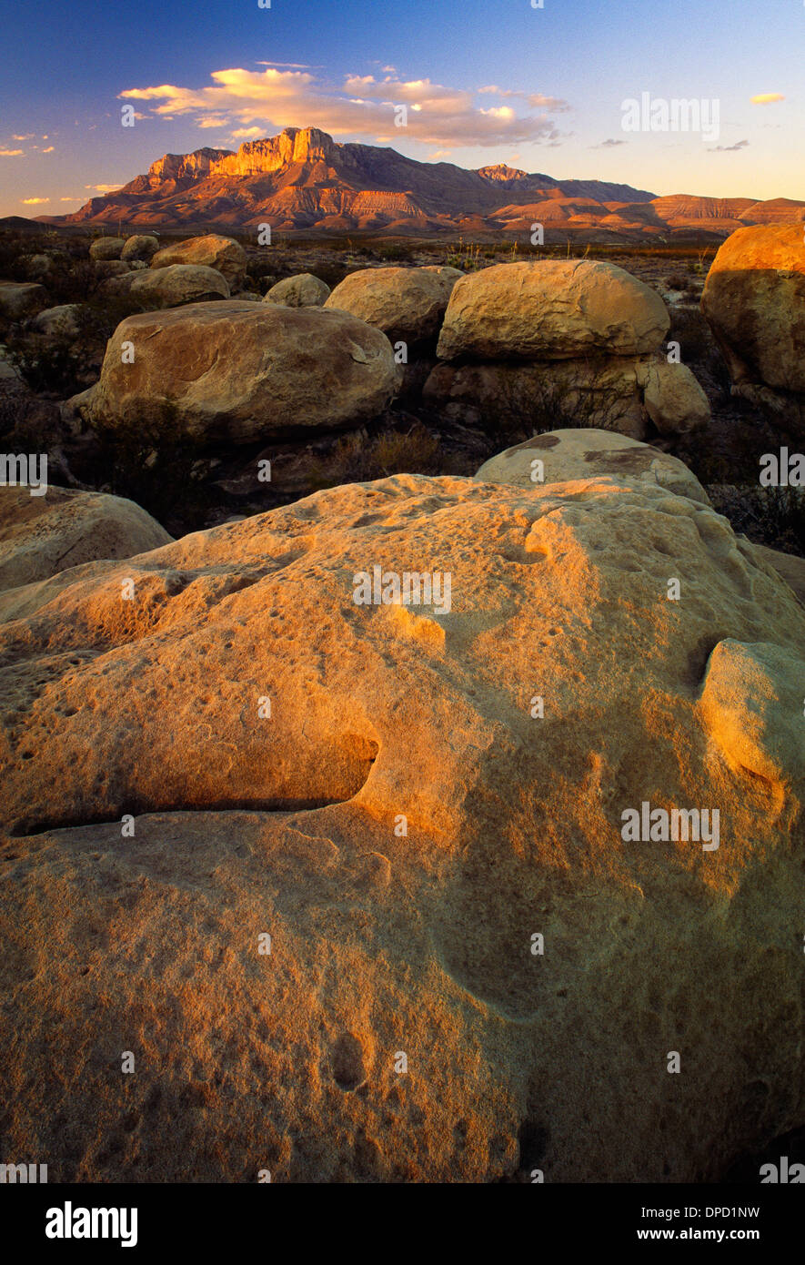 El Capitan peak in Texas' Guadalupe National Park Stock Photo - Alamy