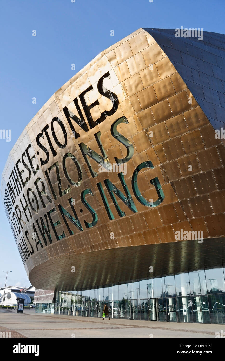 Millennium Centre Building Cardiff Bay Wales UK Stock Photo - Alamy