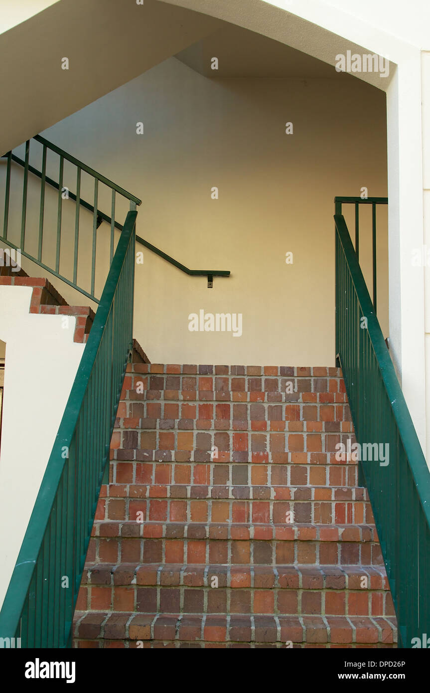 Stair case railings hi-res stock photography and images - Alamy