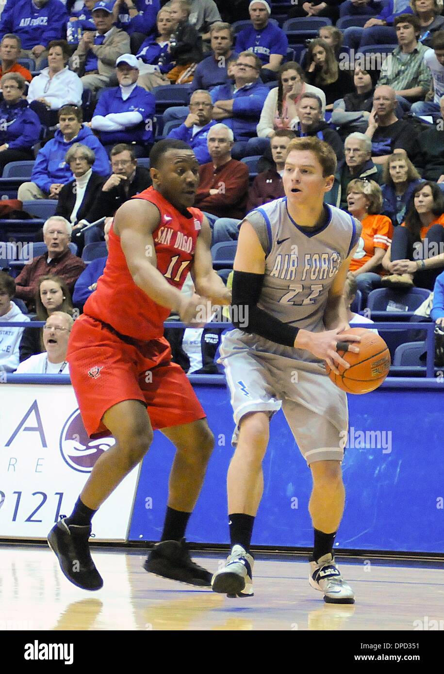 Colorado Springs, Colorado, USA. 12th Jan, 2014. Air Force guard, Max ...