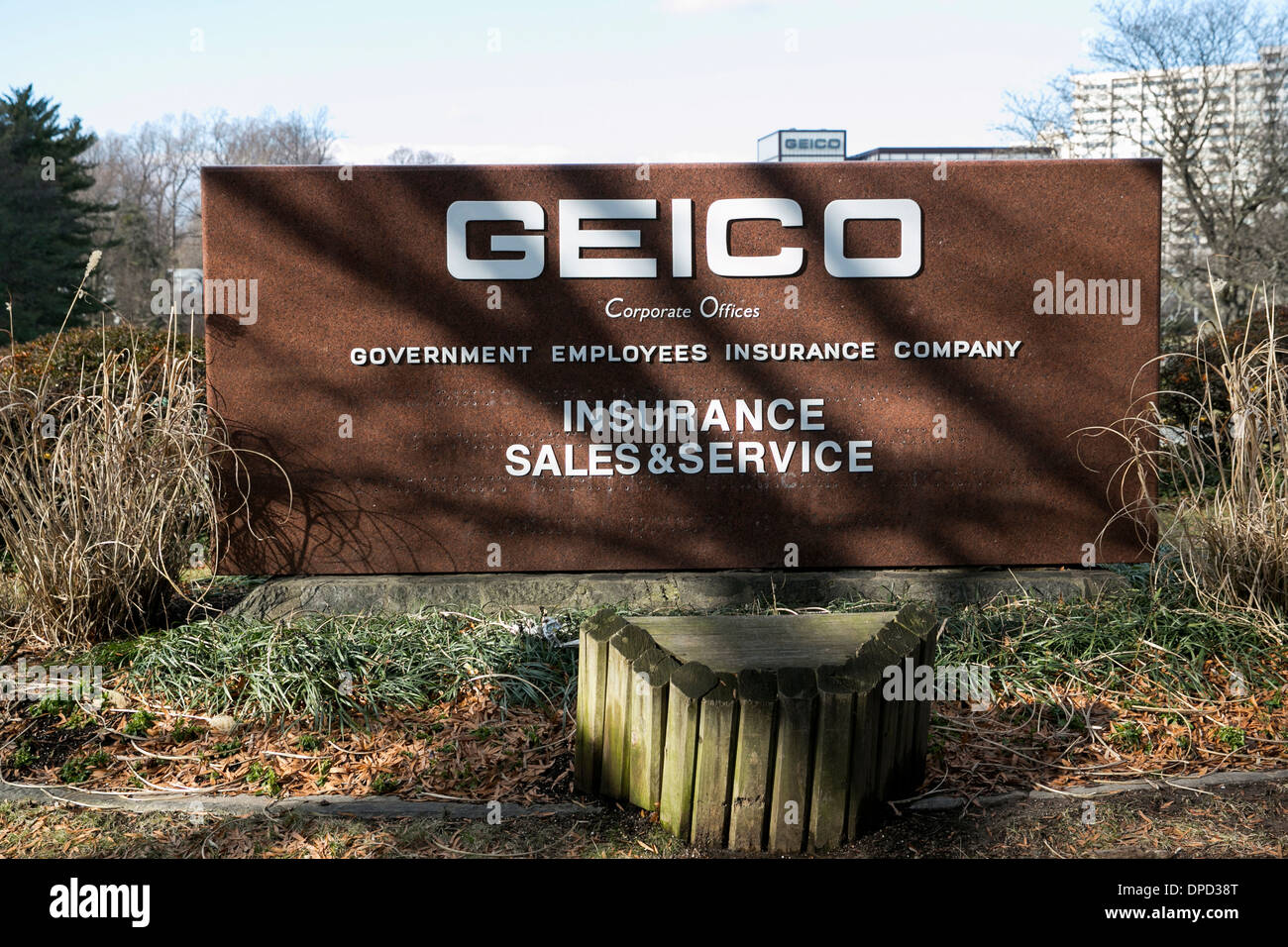 The headquarters GEICO, also known as the Government Employee Insurance Company in Chevy Chase ...