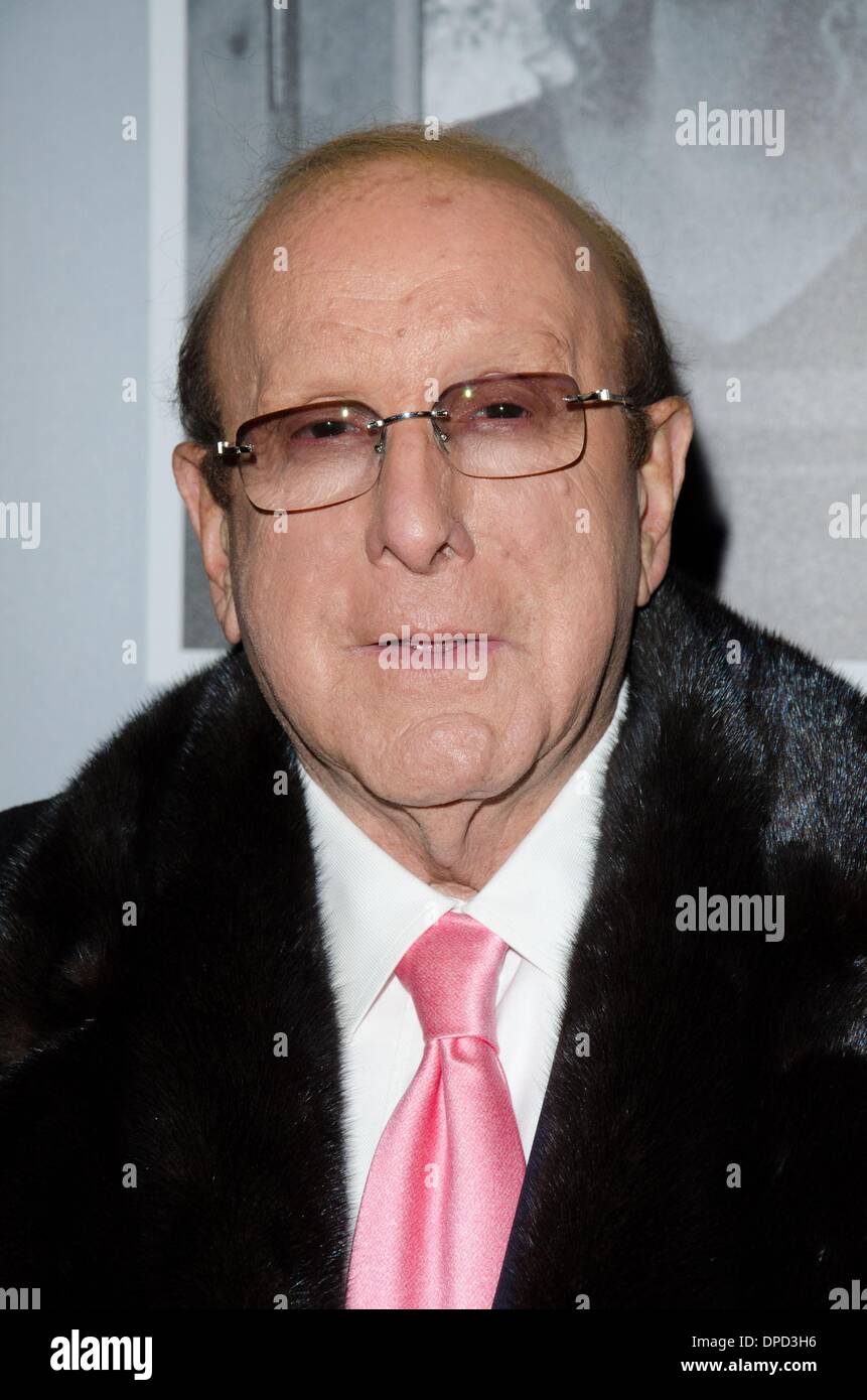 New York, NY, USA. 12th Jan, 2014. Clive Davis in attendance for ...