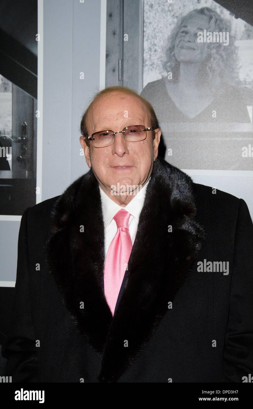 New York, NY, USA. 12th Jan, 2014. Clive Davis in attendance for ...