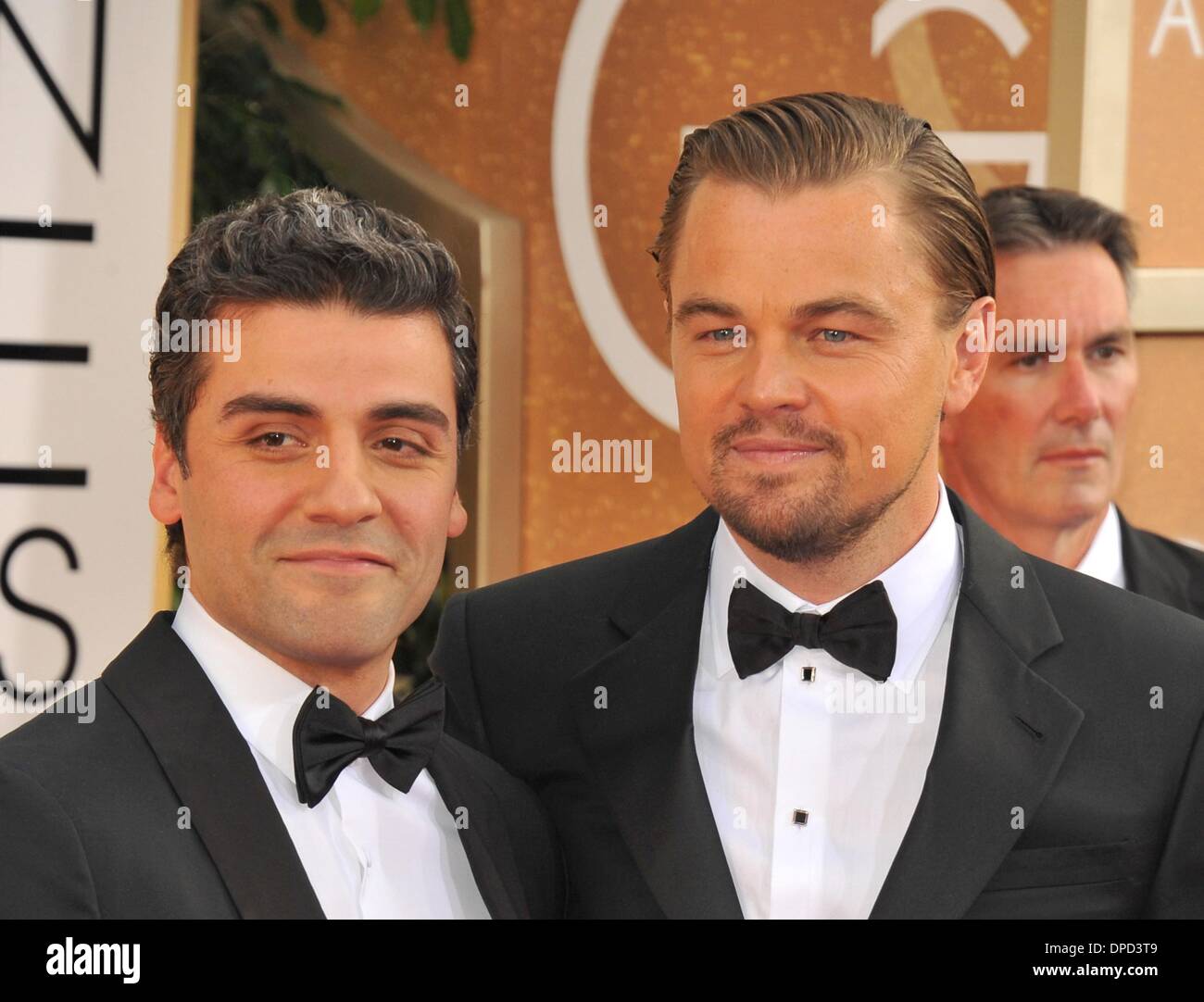 Beverly Hills, California, USA. 12th Jan, 2014. Oscar Isaac, Leonardo ...