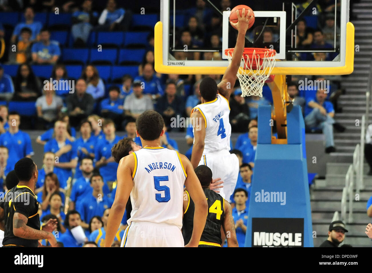 Los Angeles, CA, USA. 12th Jan, 2014. UCLA Bruins guard Norman Powell ...