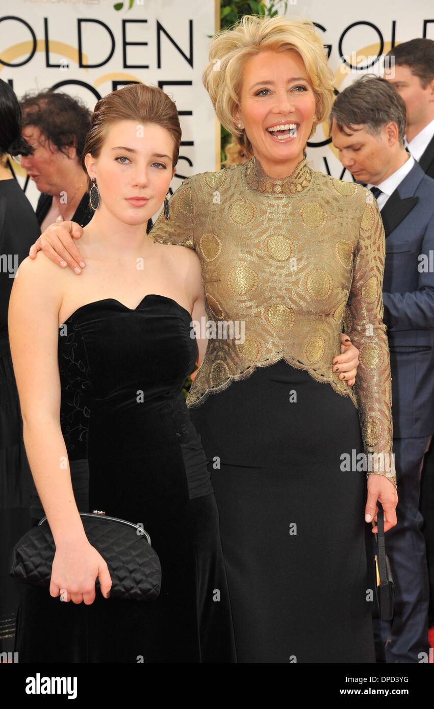 Beverly Hills, California, USA . 12th Jan, 2014. Emma Thompson, Gaia ...