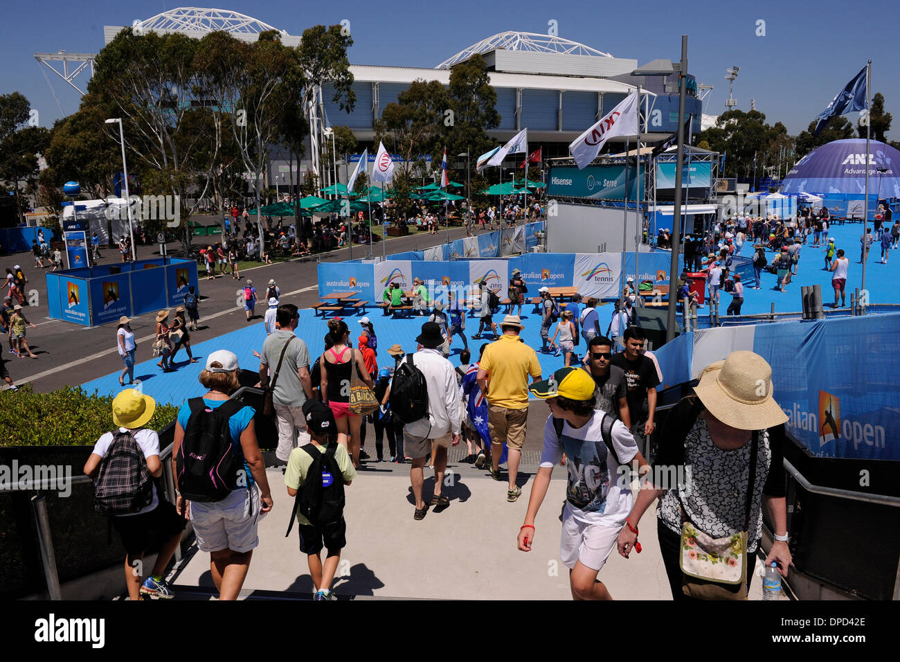 Australian open general view hi-res stock photography and images - Alamy