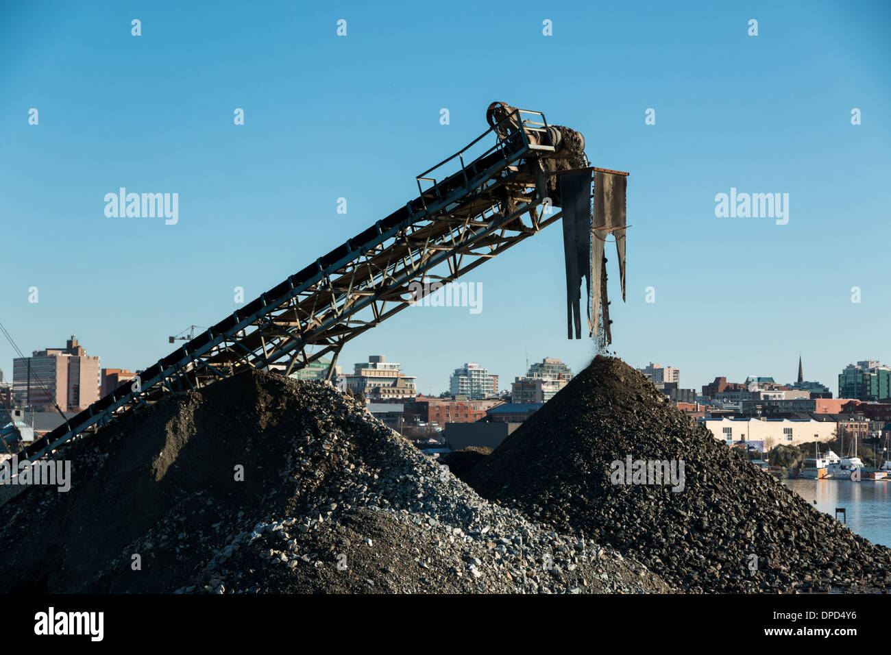 Crushed rock public works hi-res stock photography and images - Alamy