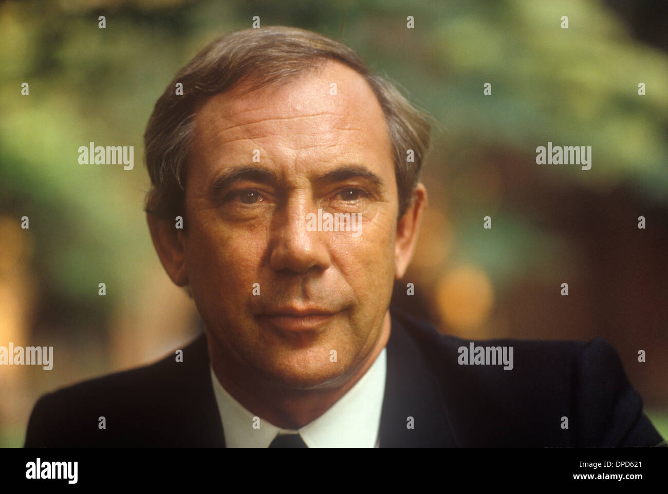 Patrick Walker portrait astrologer Uk 1980s 80s HOMER SYKES Stock Photo ...