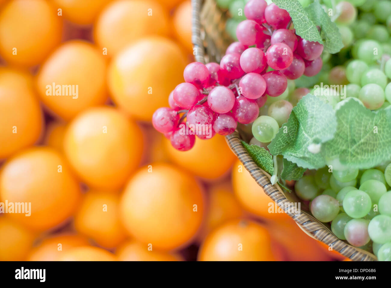 Grapes oranges hi-res stock photography and images - Alamy