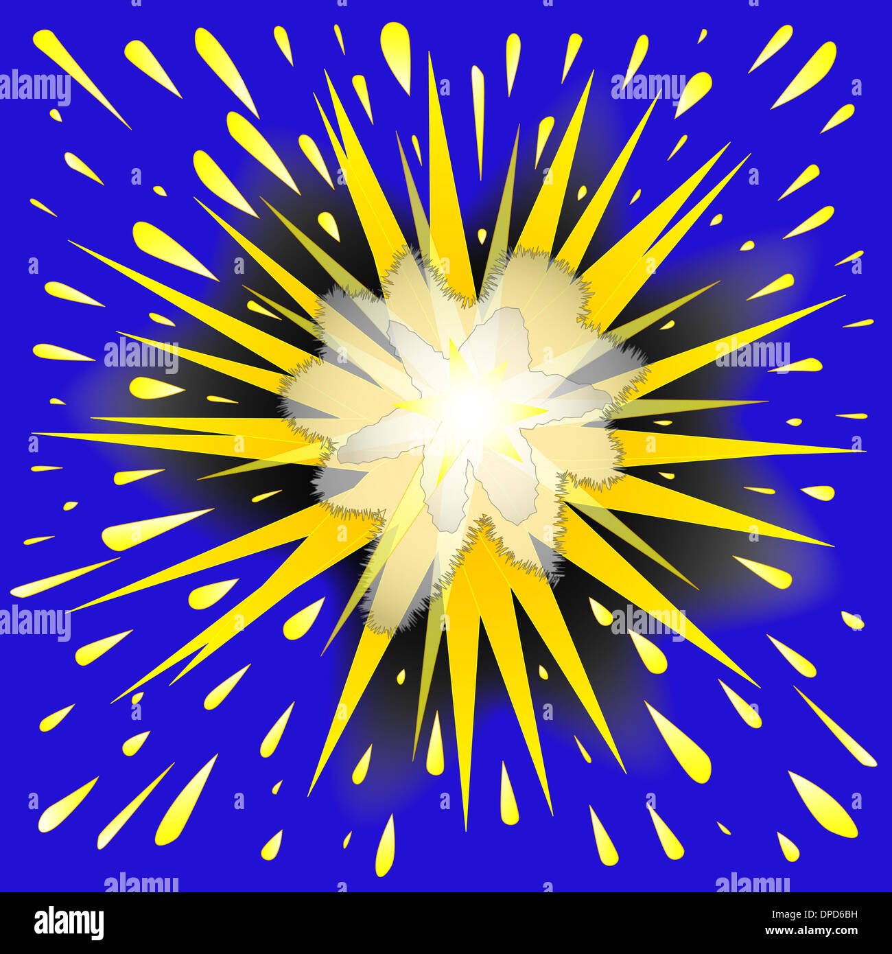 Abstract Explosive Background Stock Photo - Alamy