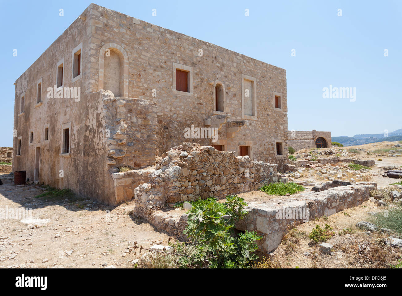 Venetian fortress rethymno crete greece hi-res stock photography and ...