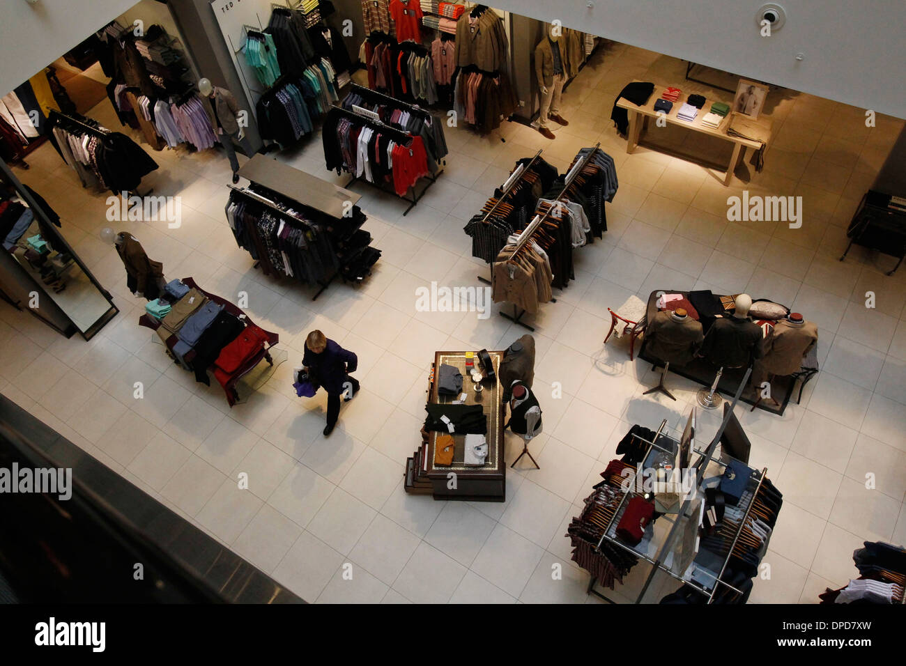 John Lewis flagship Oxford Street store in central London Stock Photo ...