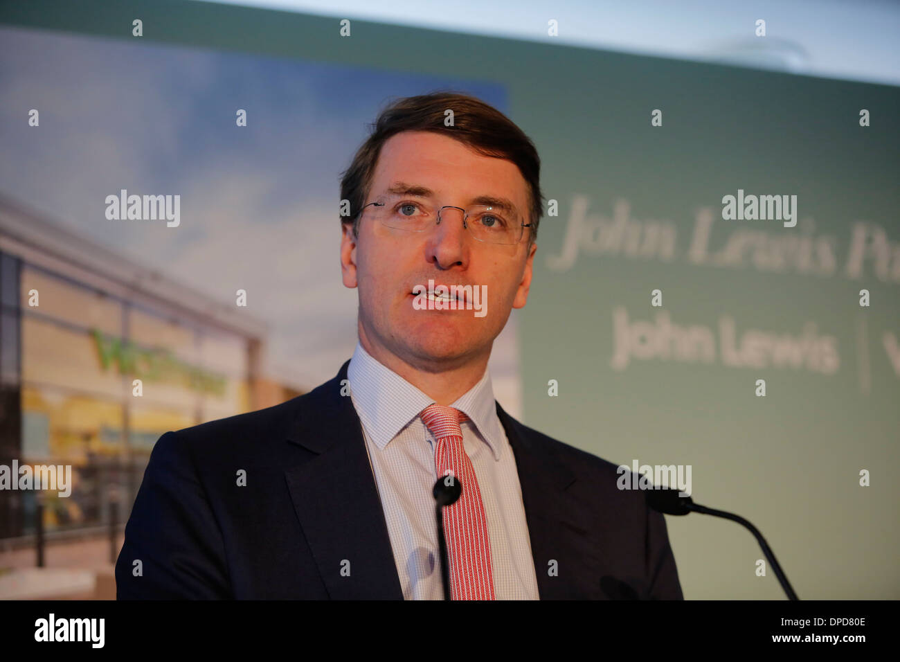John Lewis flagship Oxford Street store in central London Stock Photo ...