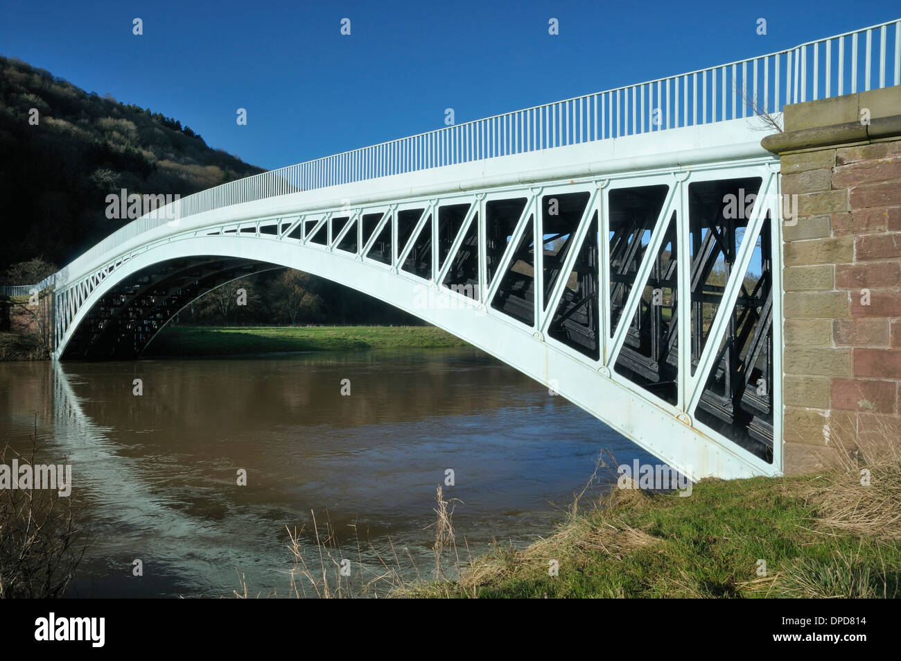Bigsweir Bridge over the River Wye near Tintern Stock Photo - Alamy