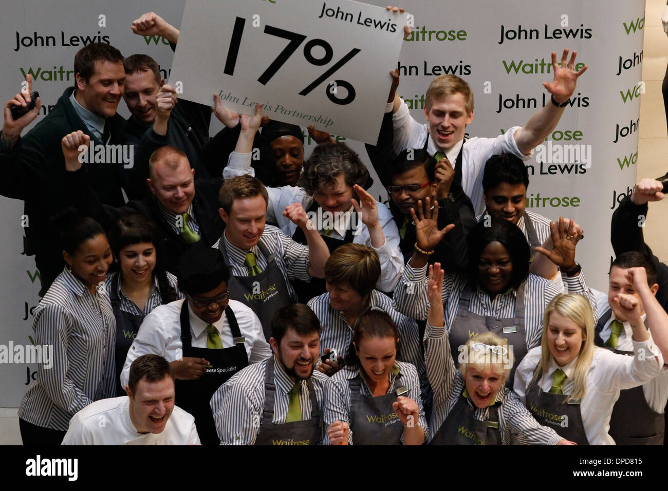 John Lewis flagship Oxford Street store in central London Stock Photo ...