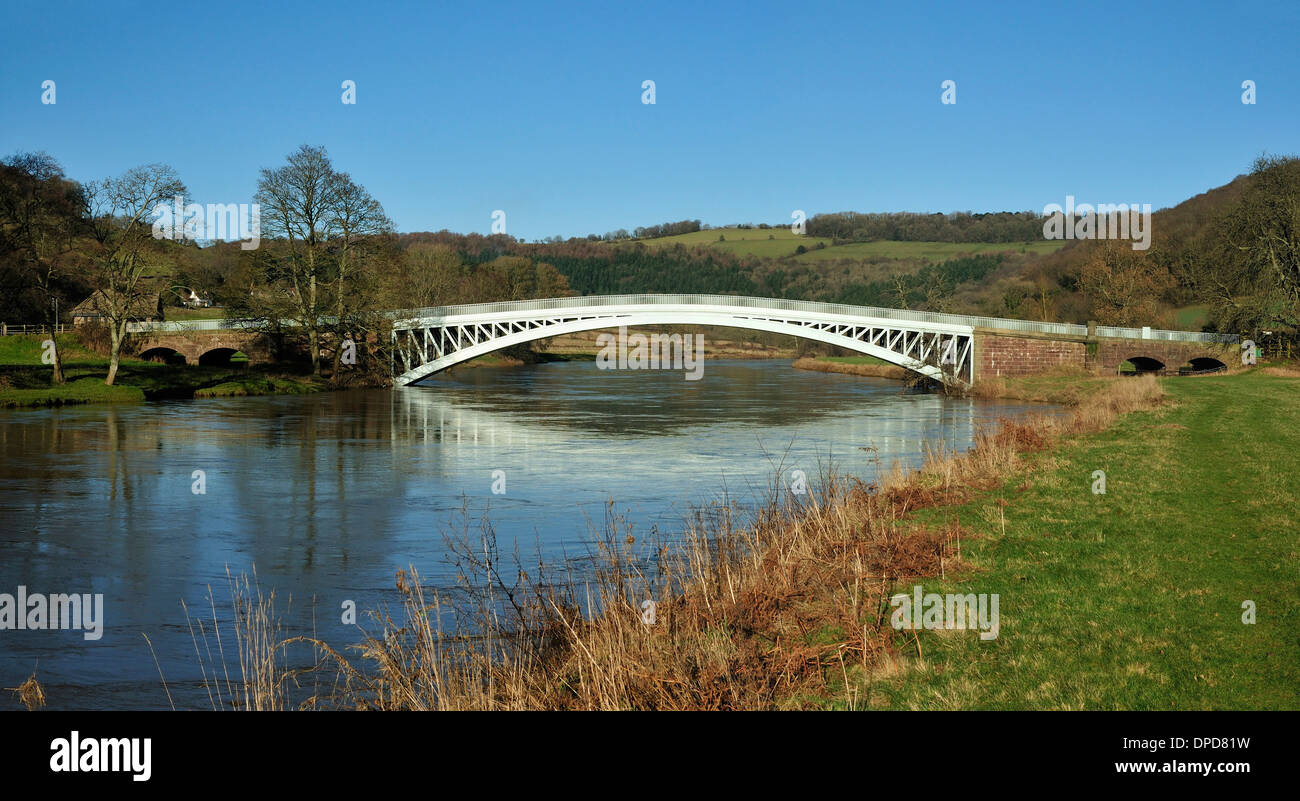Bigsweir Bridge over the River Wye near Tintern Stock Photo - Alamy