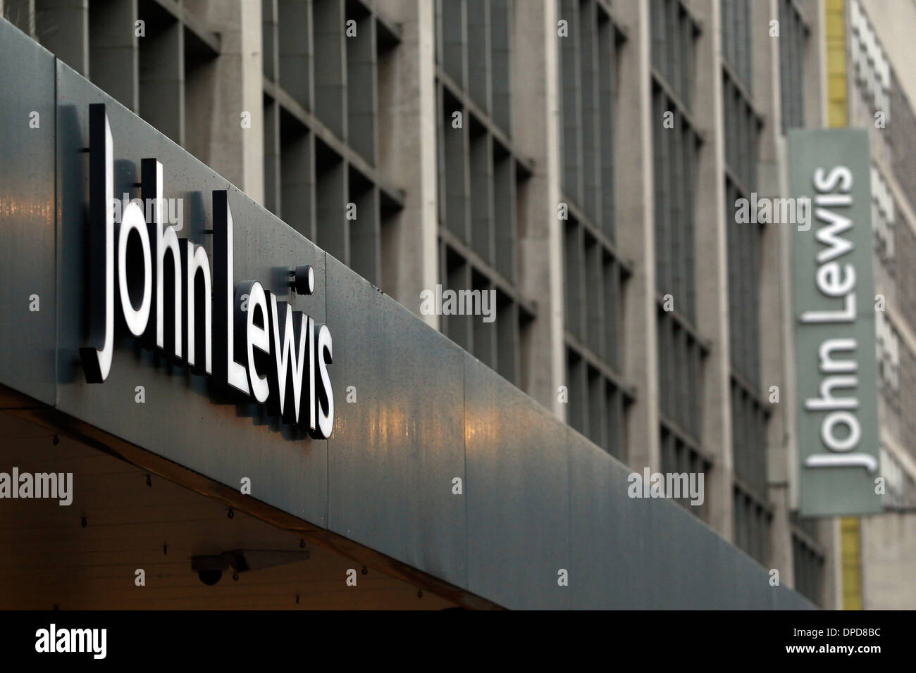 John Lewis flagship Oxford Street store in central London Stock Photo ...