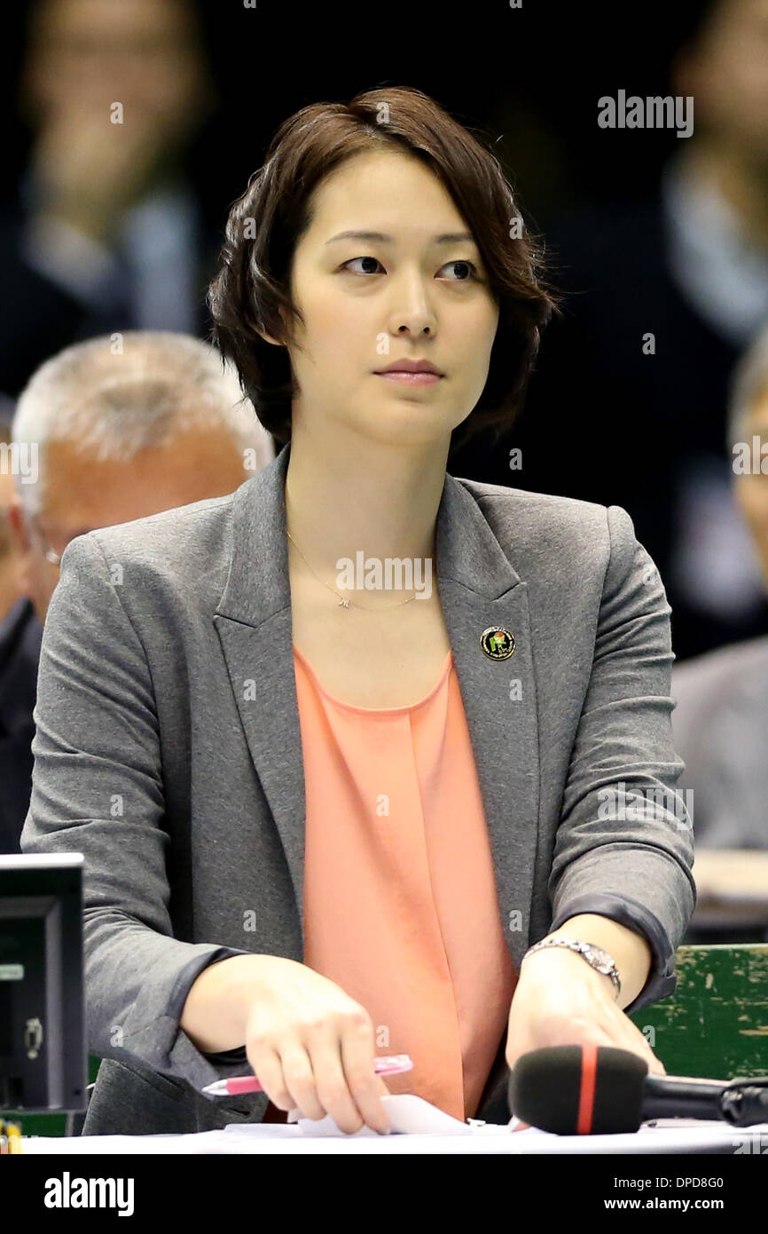 Tokyo Metropolitan Gymnasium, Tokyo, Japan. 12th Jan, 2014. Kana Oyama, JANUARY 12, 2014 ...