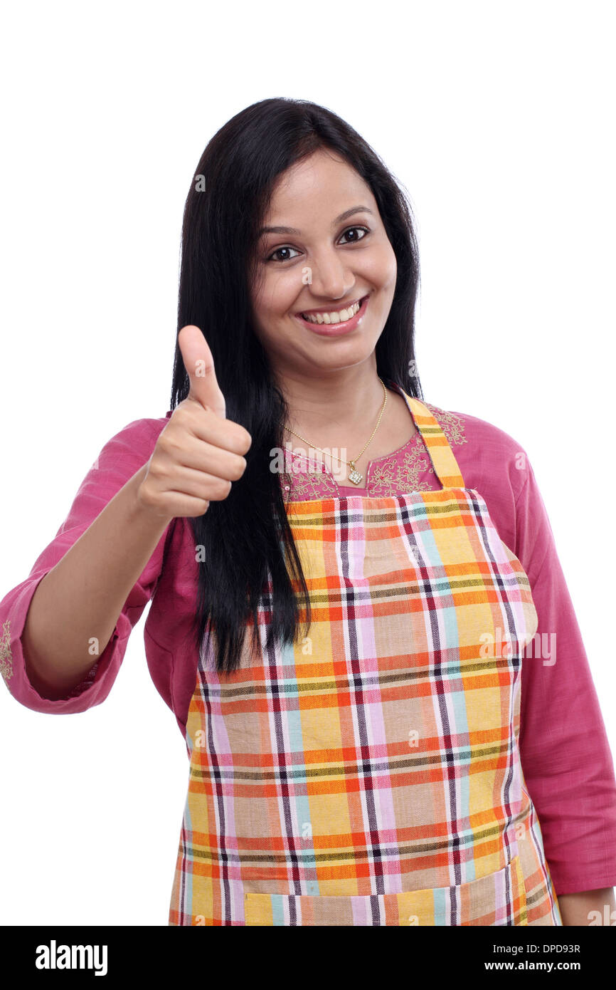 Indian women apron hi-res stock photography and images - Alamy