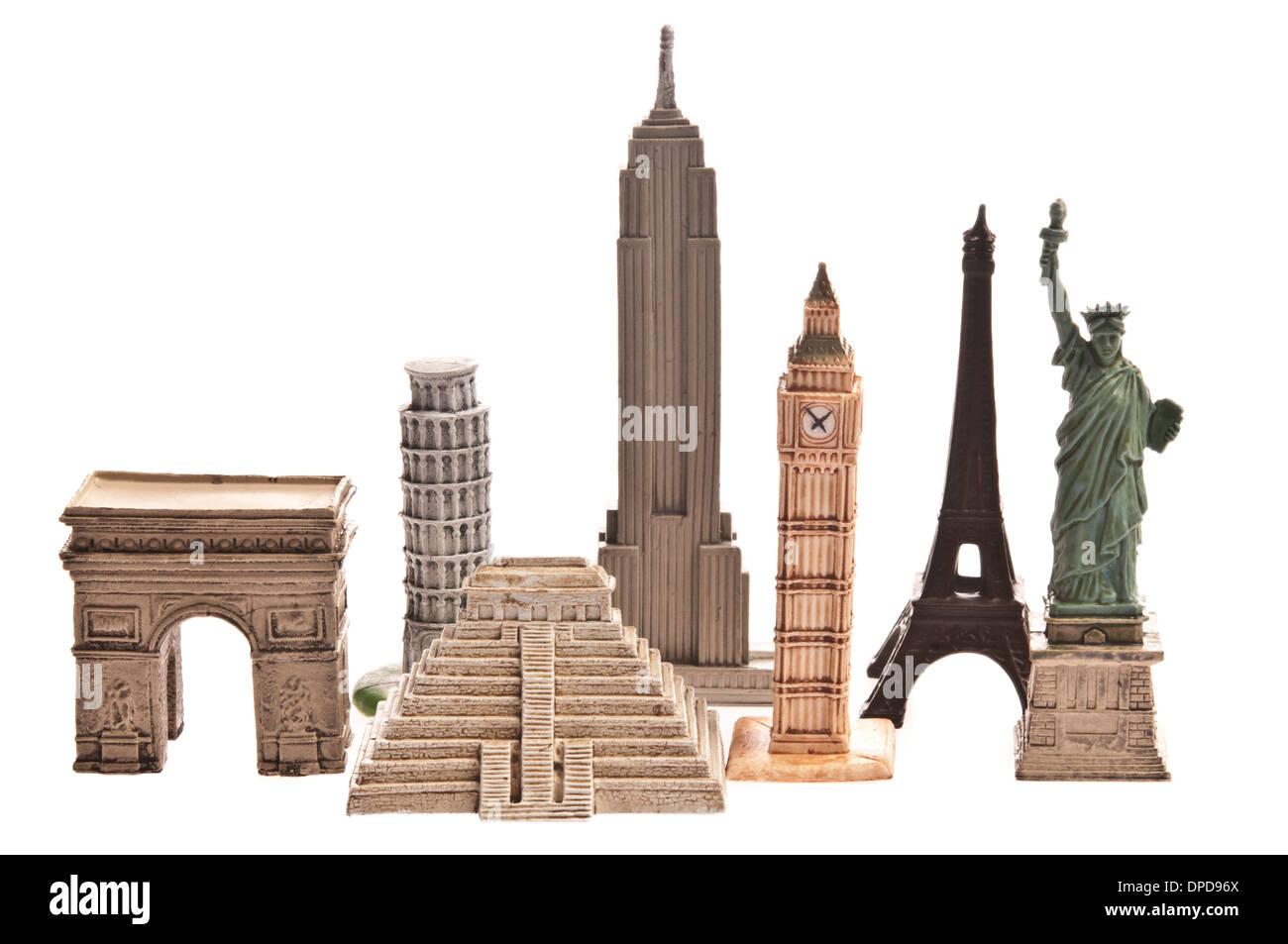 replicas of famous world monuments and sightseeing Stock Photo - Alamy