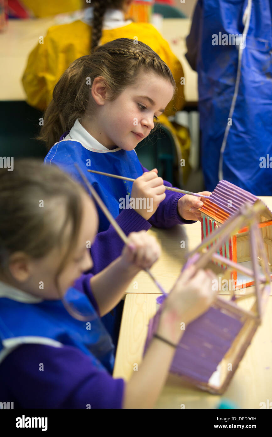 Children classroom craft hi-res stock photography and images - Alamy