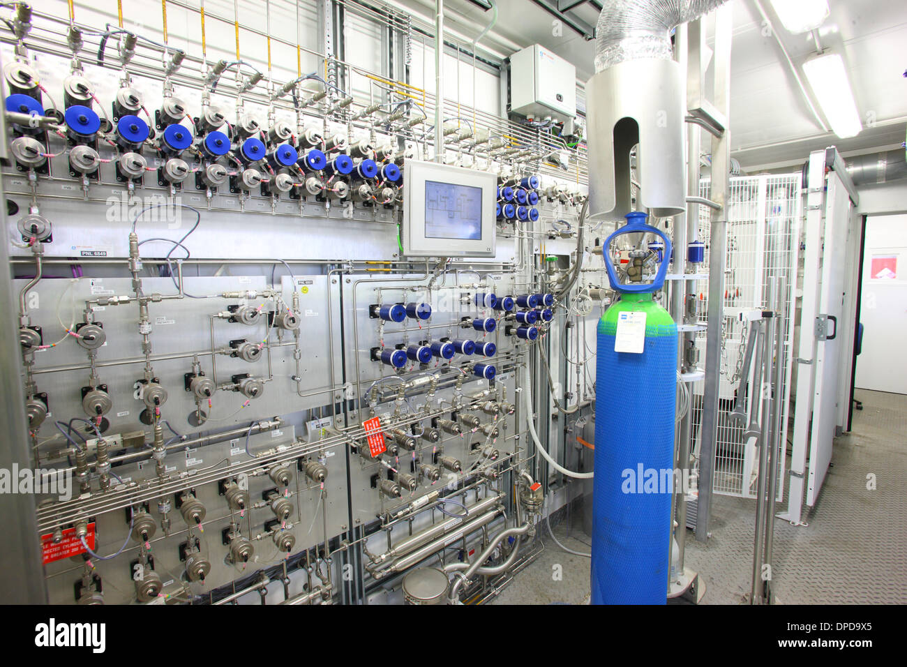 Gas Cylinder Industry Stock Photo - Alamy