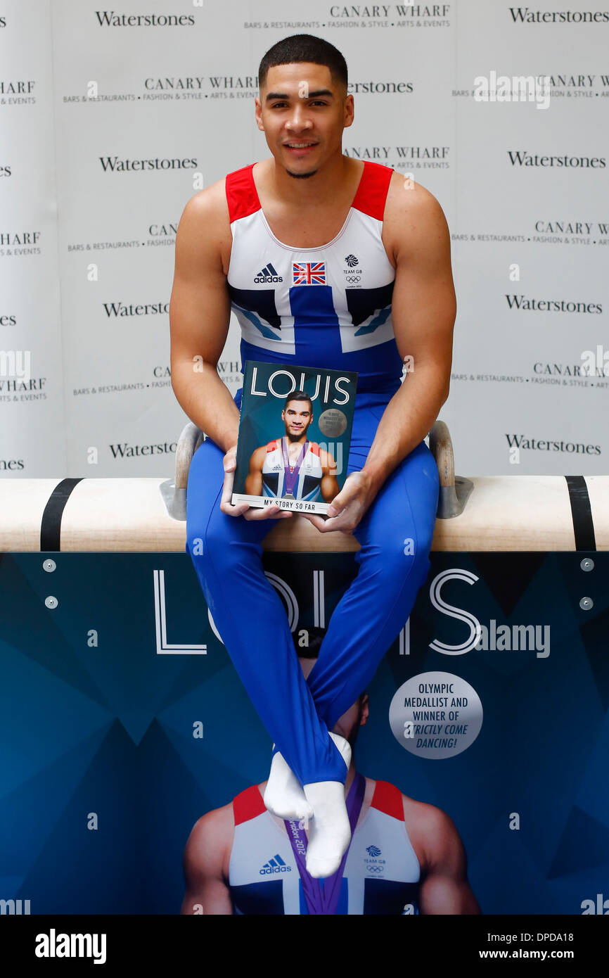 Louis Smith, Team GB gymnast, appears in store to sign copies of his ...