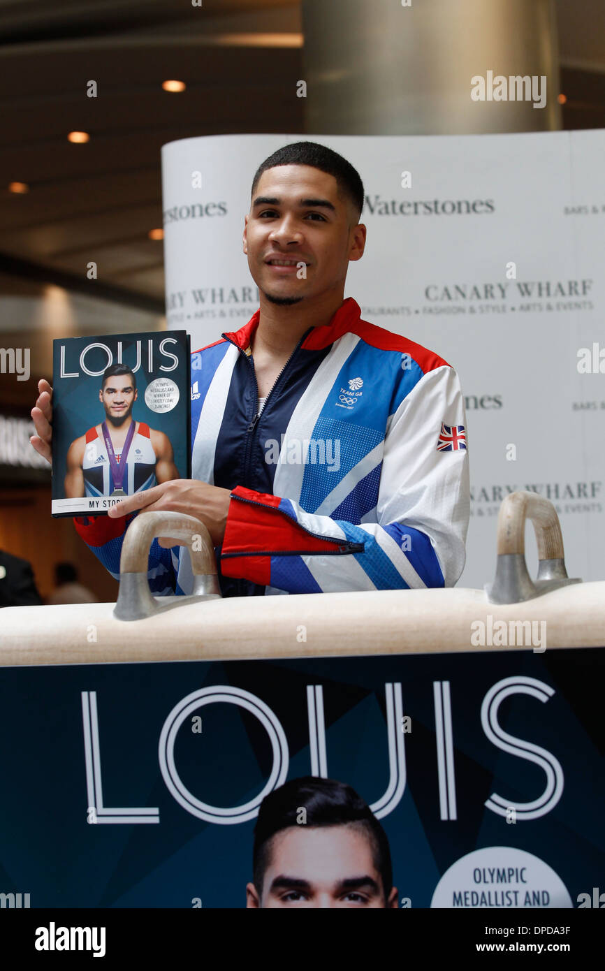 Louis Smith, Team GB gymnast, appears in store to sign copies of his ...