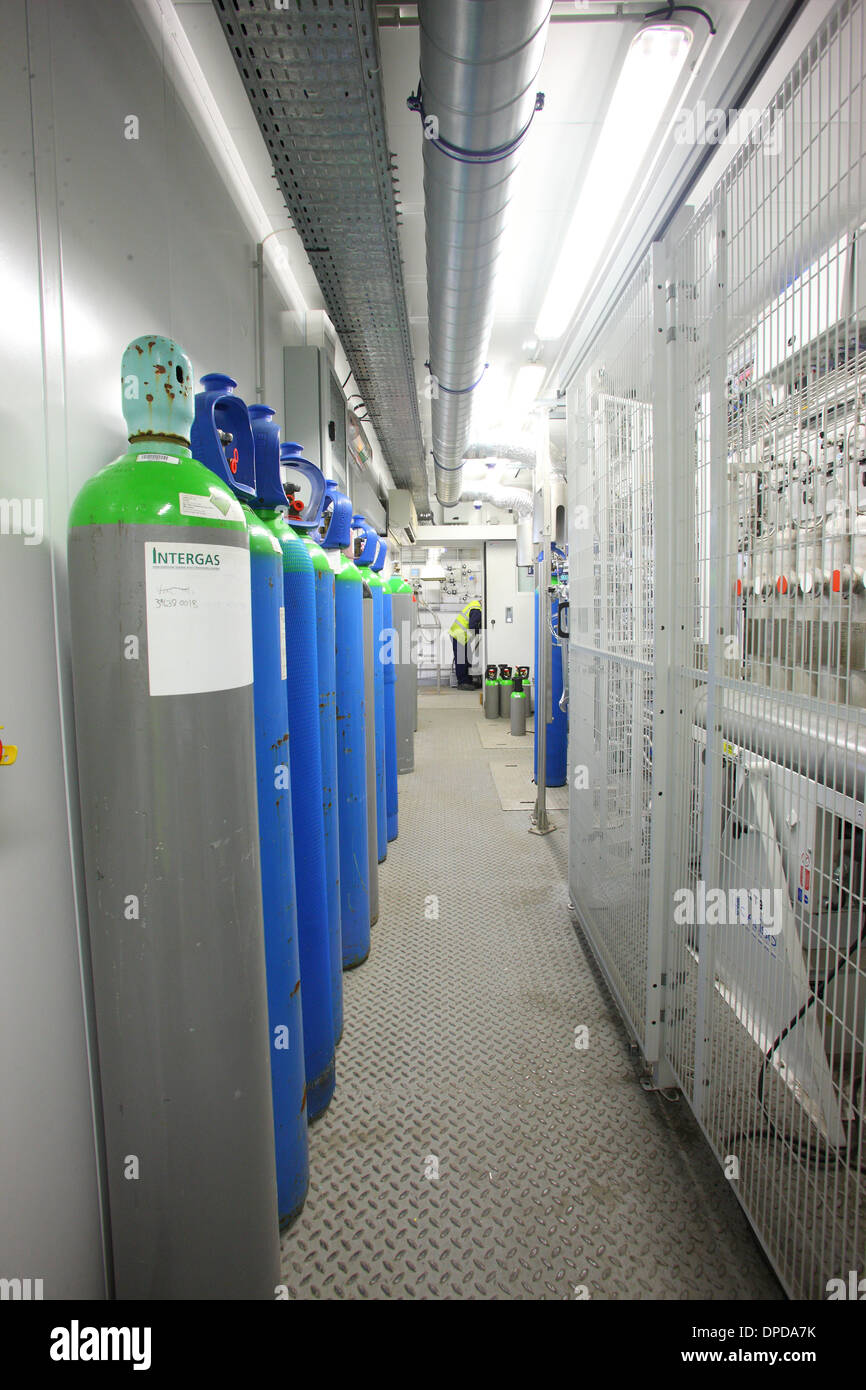 Gas Cylinder Industry Stock Photo - Alamy