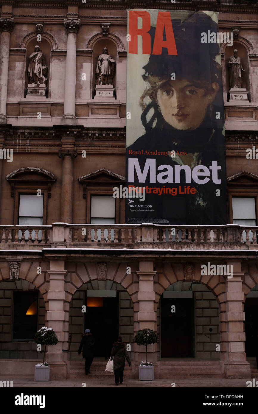 Manet: Portraying Life press view at the Royal Academy of Arts in ...