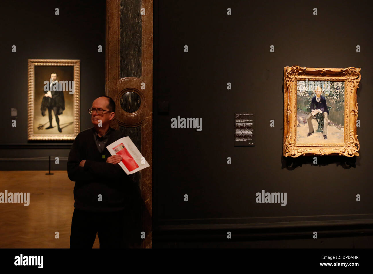 Manet: Portraying Life press view at the Royal Academy of Arts in ...