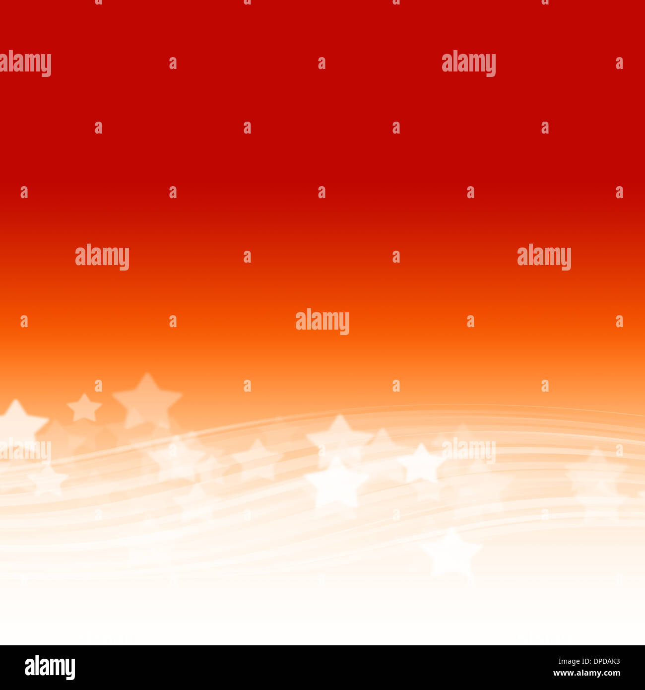 Abstract red wave holiday background with stars Stock Photo - Alamy
