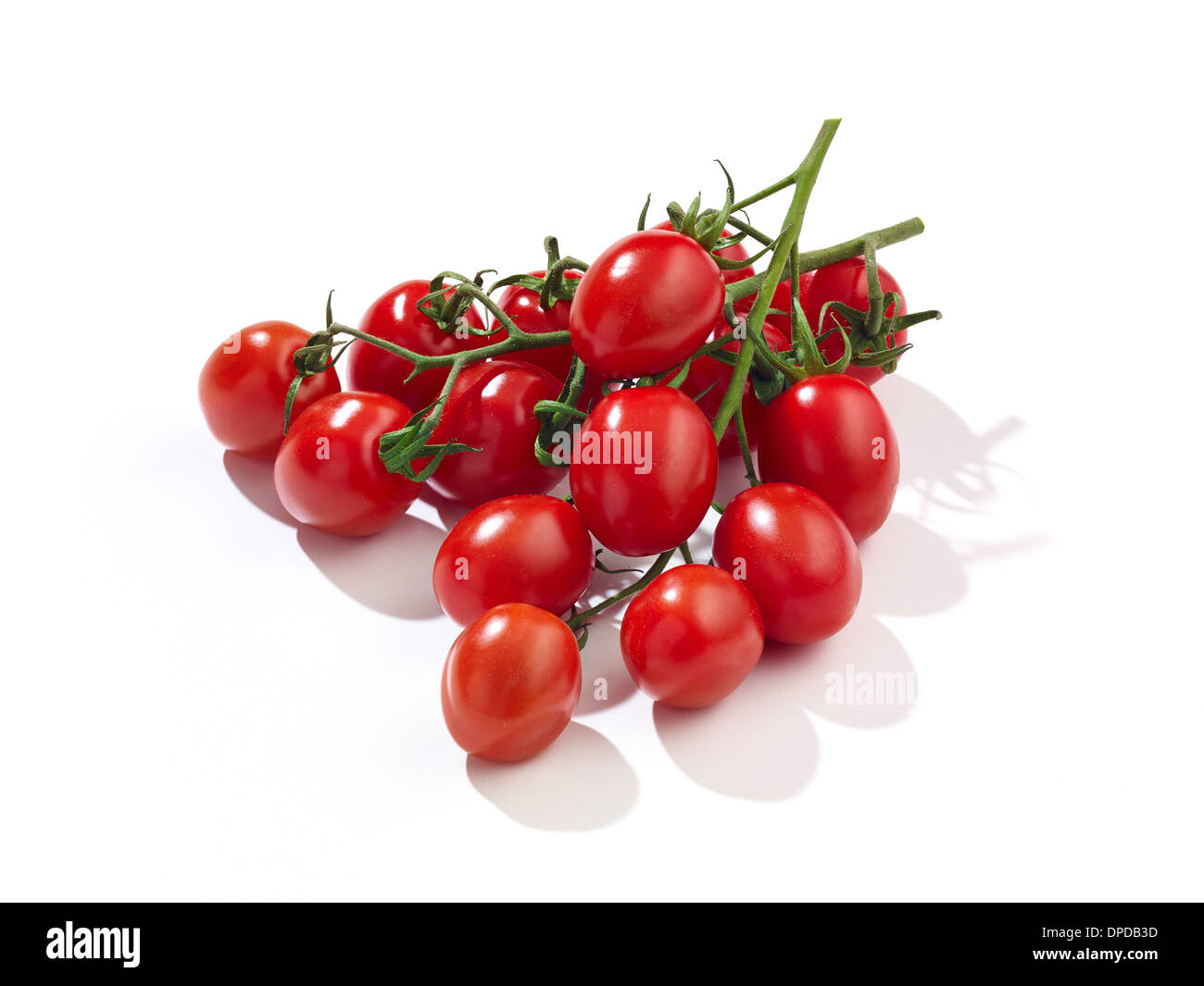 Cherry tomatoes, studio shot Stock Photo - Alamy
