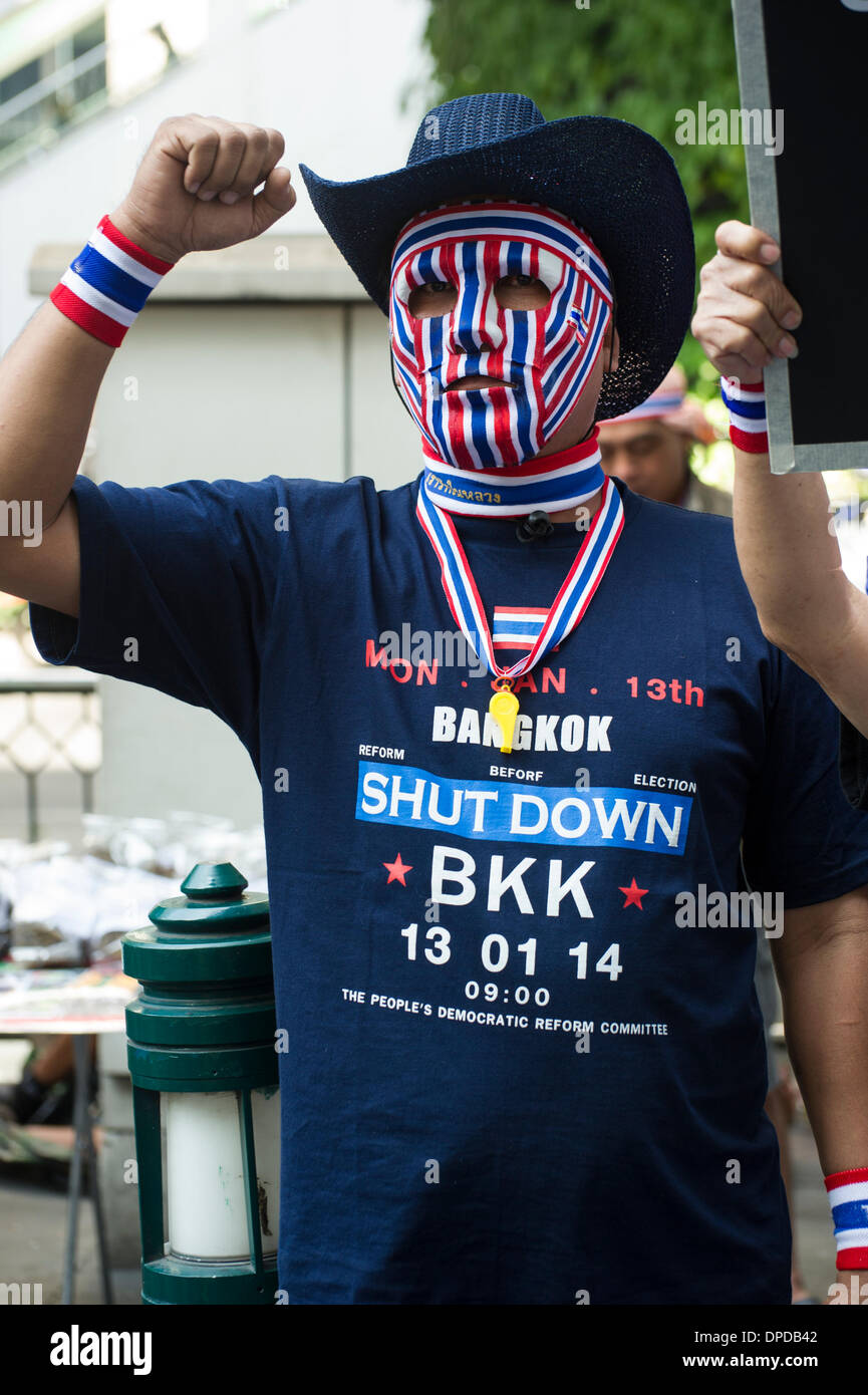 Bangkok Shutdown 2014 Stock Photo - Alamy