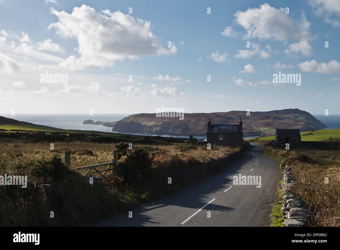 Isle of man the sound calf of man hi-res stock photography and images ...