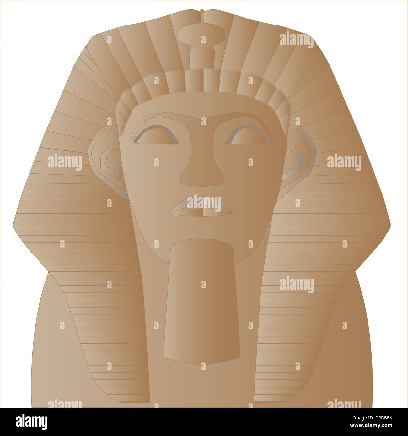 The head of an ancient Egyptian sphinx Stock Photo - Alamy