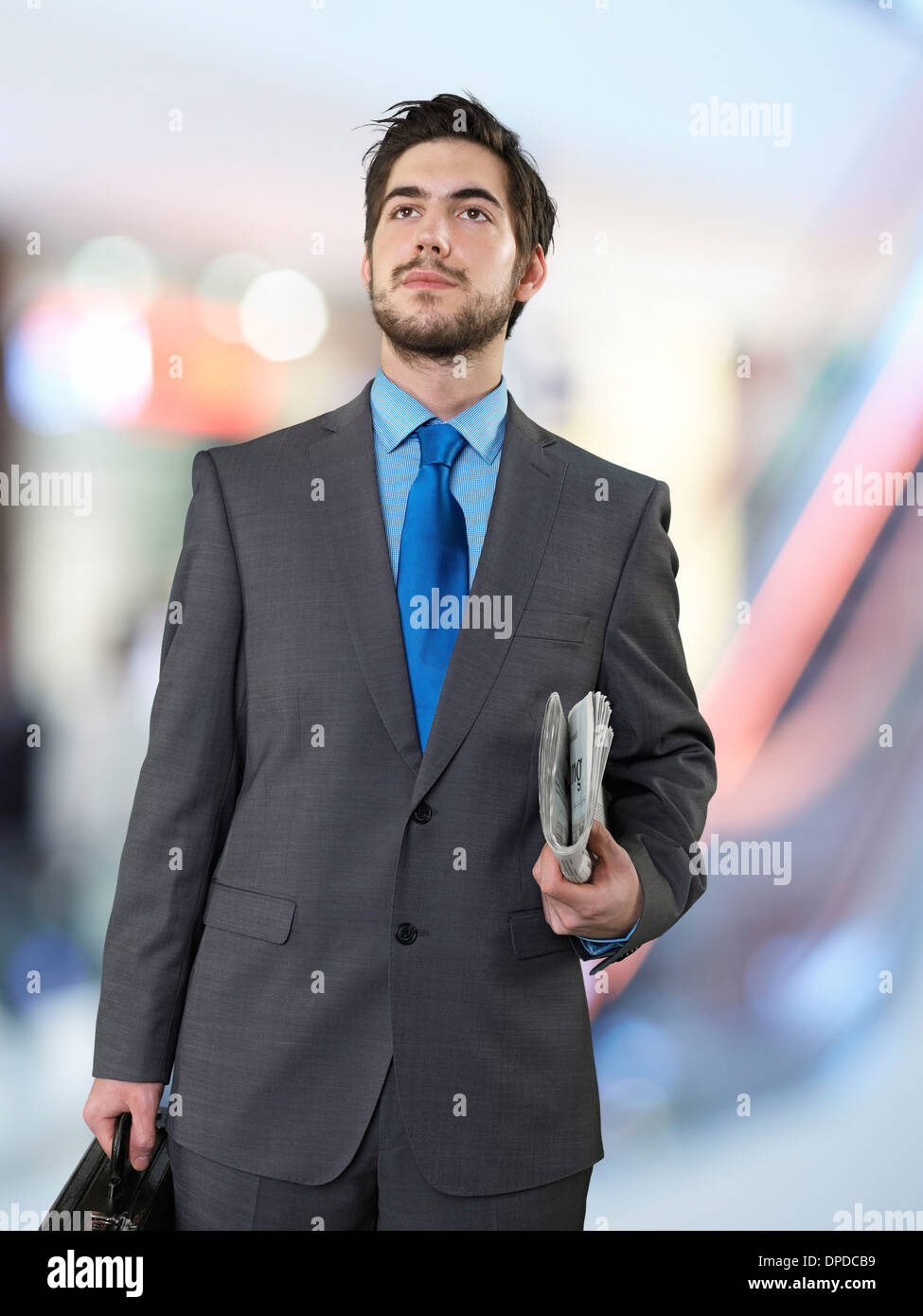 Newspaper briefcase hi-res stock photography and images - Alamy
