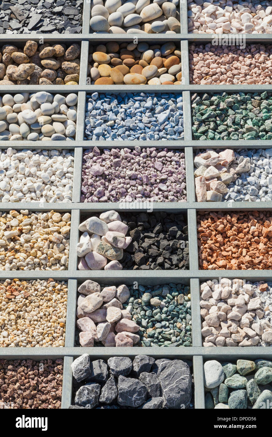 Germany, different pebbles and grit Stock Photo - Alamy