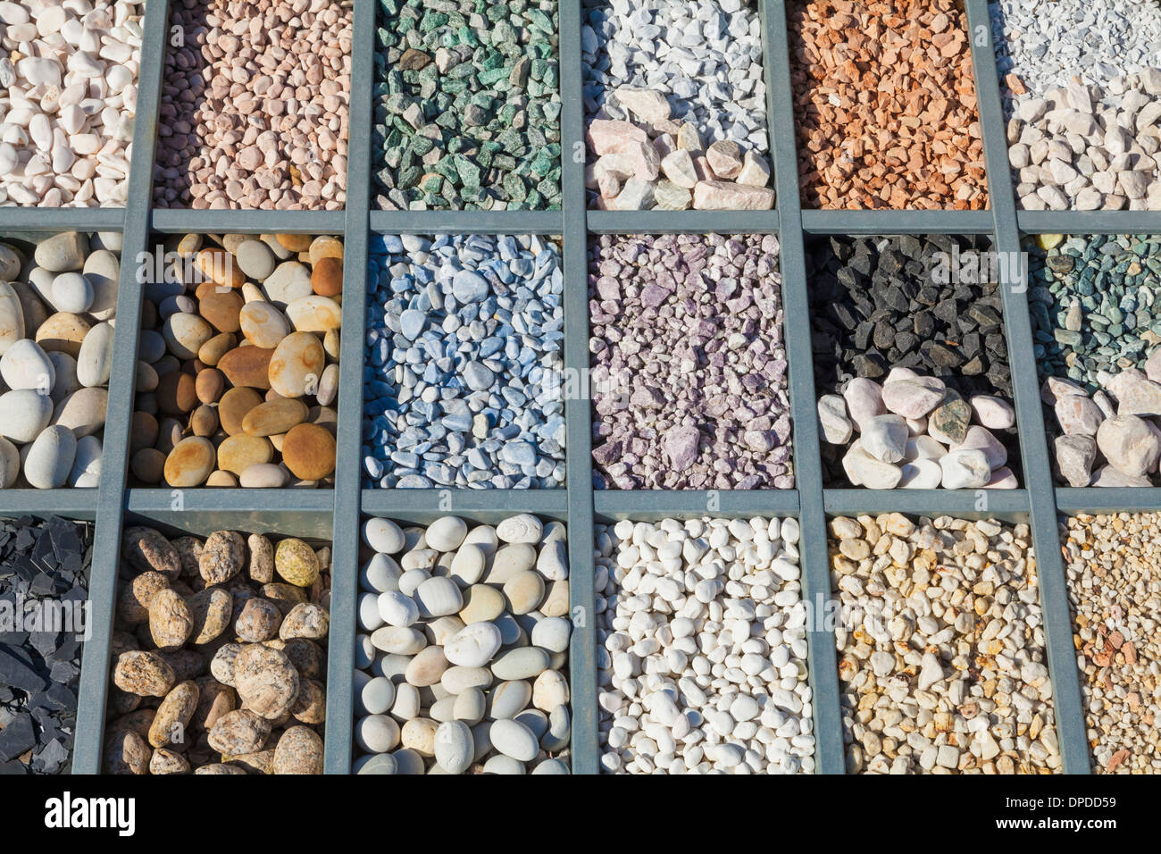 Germany, natural stones, different pebbles and grit Stock Photo - Alamy