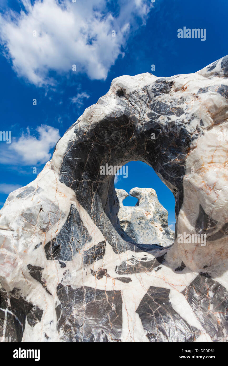 Erratic block with hole hi-res stock photography and images - Alamy