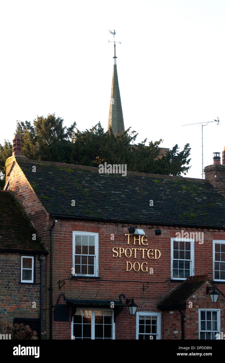 Flamstead houses hi-res stock photography and images - Alamy