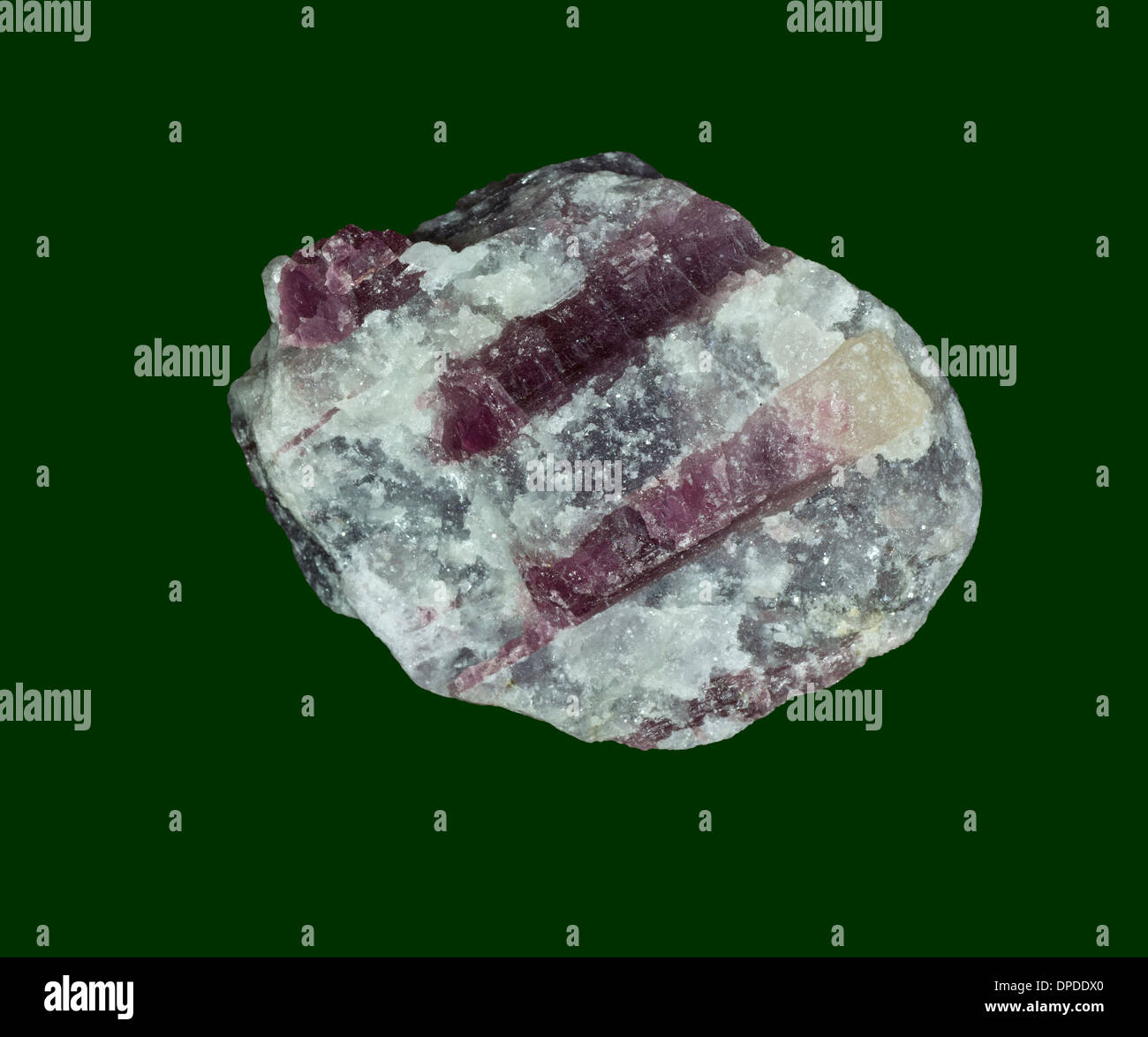 Rubellite Tourmaline from Minais Geraiis Brazil Stock Photo - Alamy