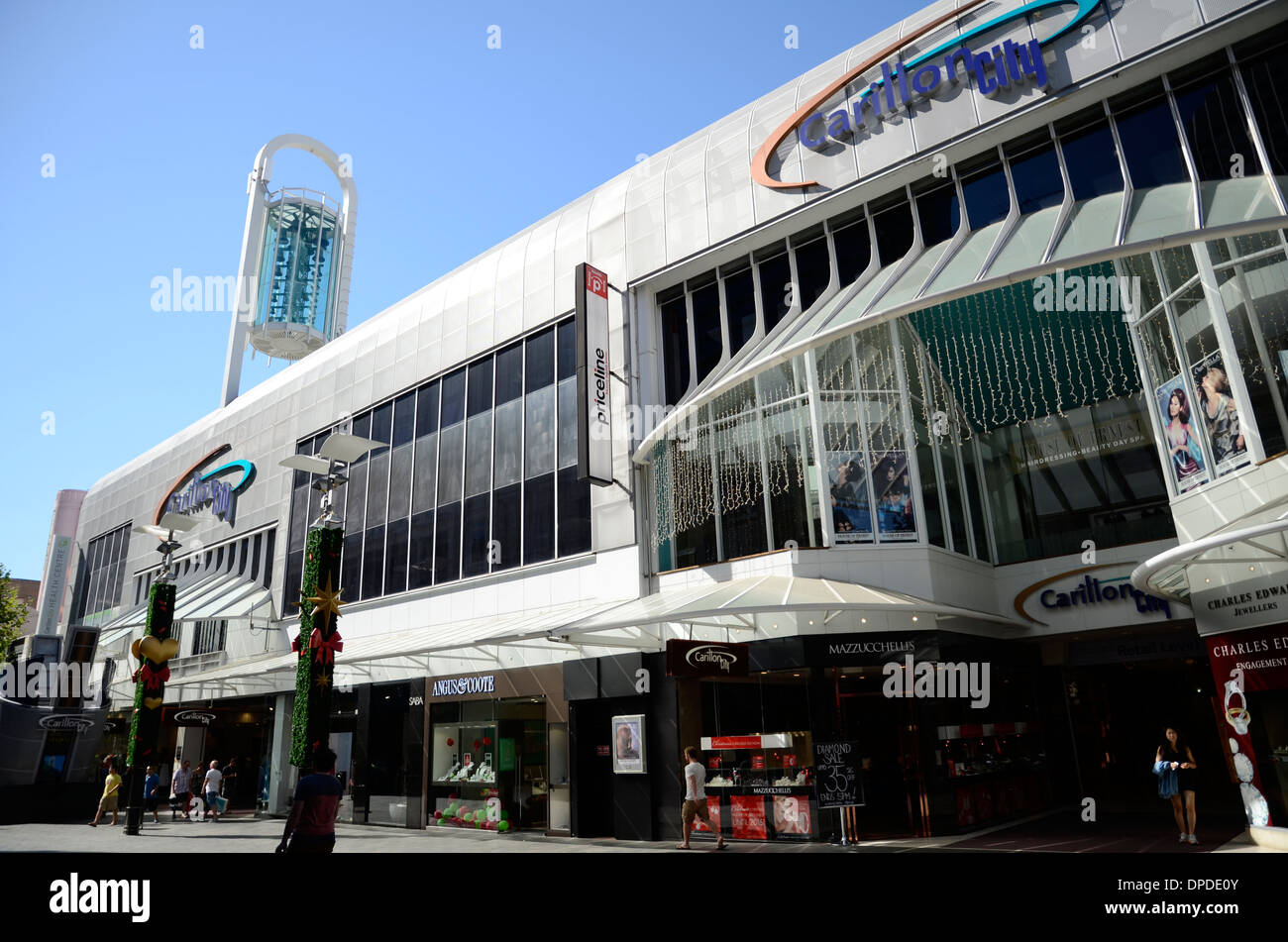 The Carillon Shopping Centre in Perth, Western Australia Stock Photo ...